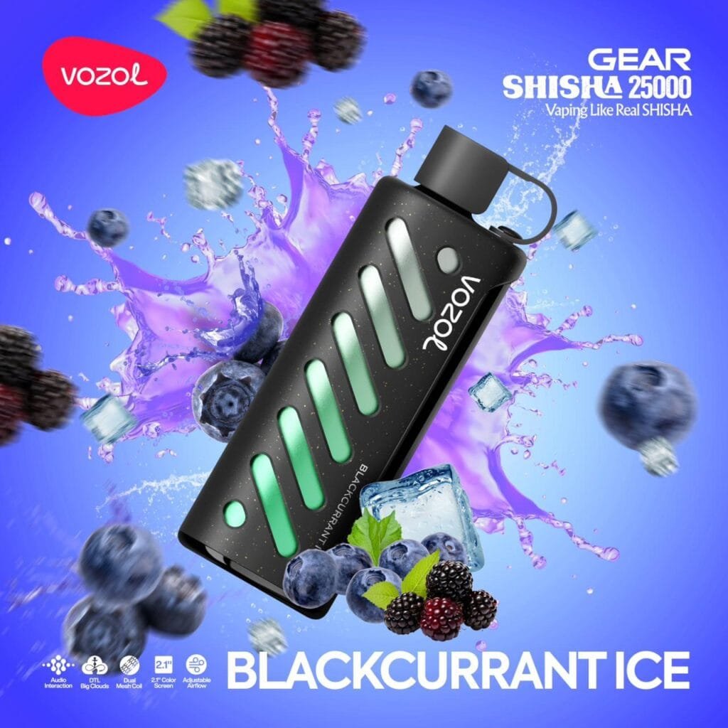 Vozol Gear Shisha 25000 Puffs Disposable Vape In Dubai UAE - Vapor Hub ...